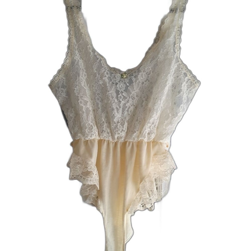 Vintage Lace Dreamwear Teddy Lingerie - Gem